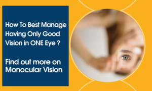 What is Monocular Vision? | City Eye Centre Blog